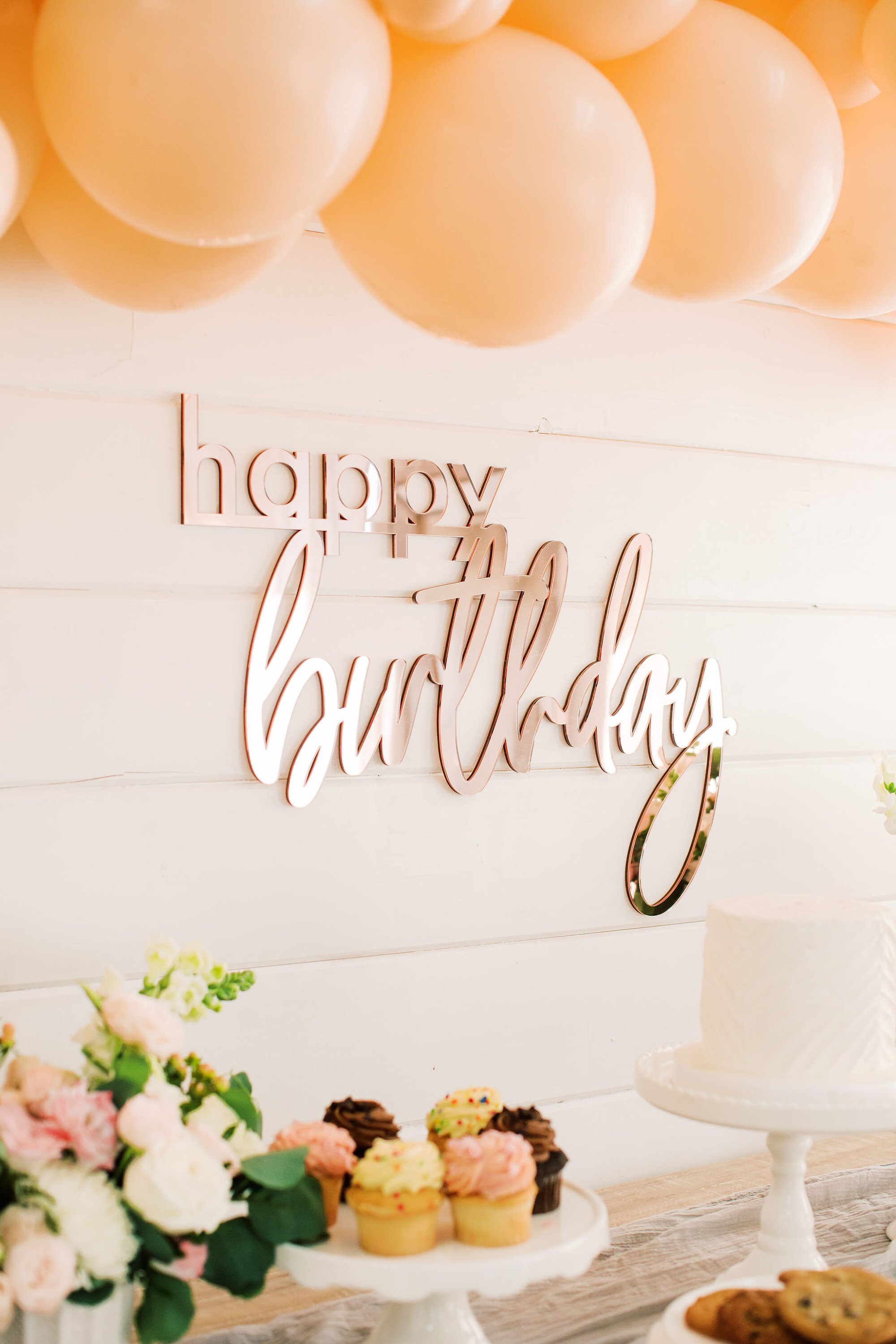 26 Happy Birthday Sign Large Laser Cut Acrylic | Etsy