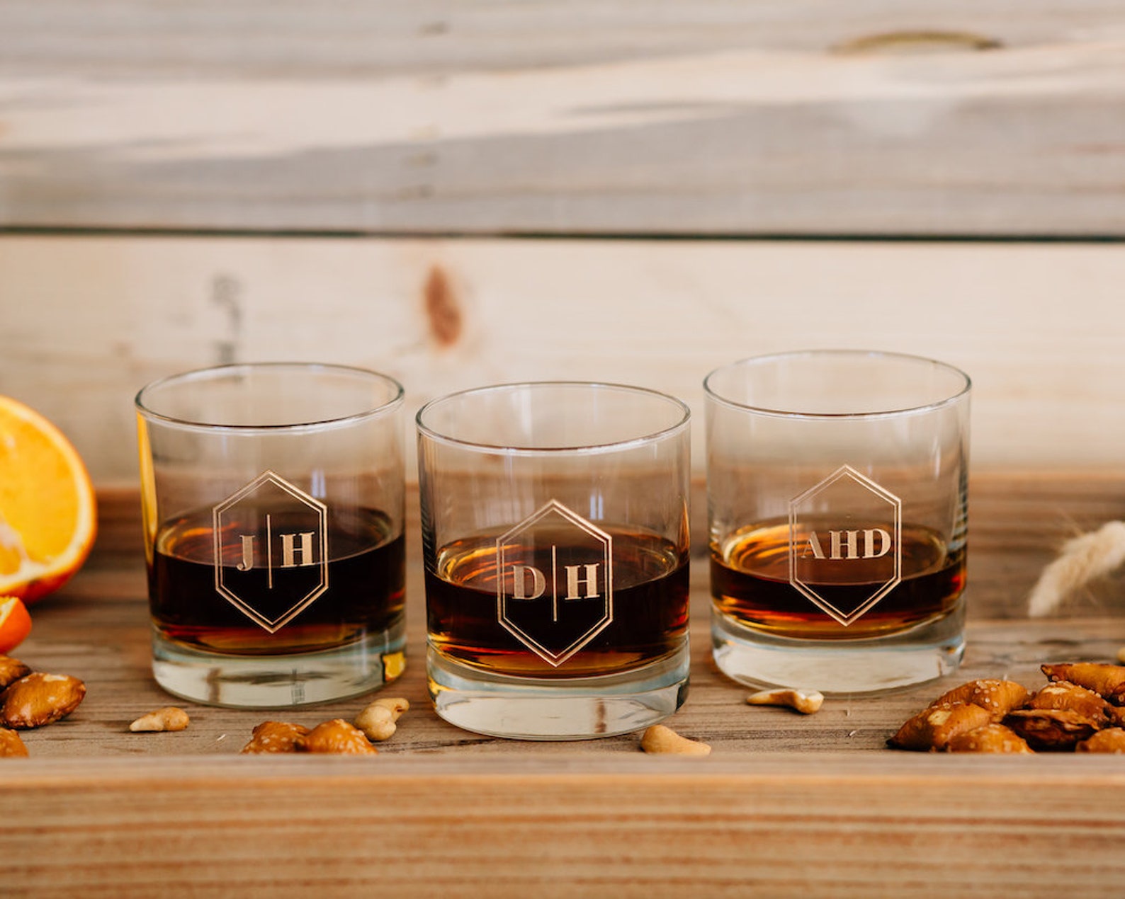 Personalized Whiskey Glass Groomsmen T Engraved Custom Etsy