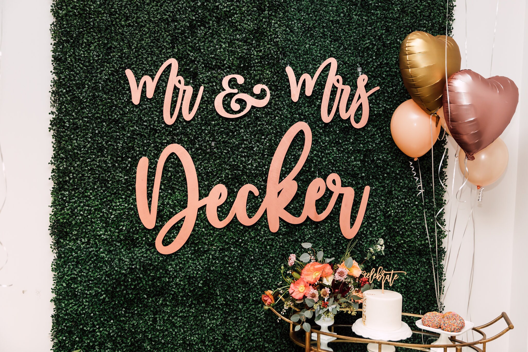 42 Large Custom Backdrop Wedding Last Name Sign Custom | Etsy