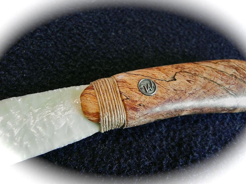 Custom Knapped Knife Kokopelli Wade Anthony Custom Knives - Etsy Canada
