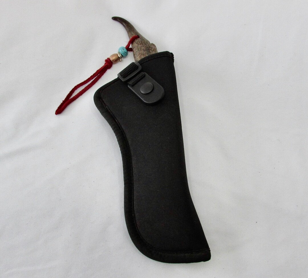 Custom Knife Pistol Holster Flint Knapped Wade Anthony Custom Knives - Etsy