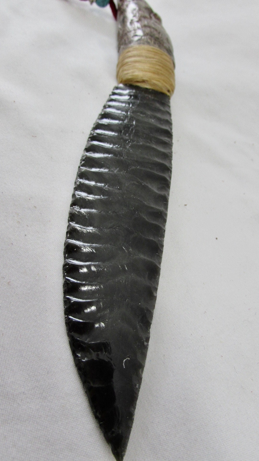 Custom Knife Pistol Holster Flint Knapped Wade Anthony Custom Knives - Etsy