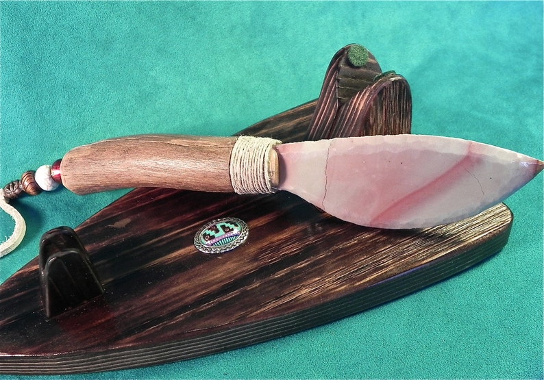 Custom Knife Arrowhead Native American Style Wade - Etsy