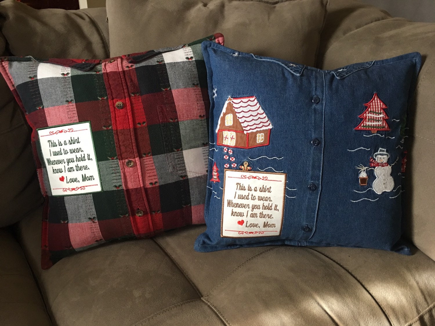 Memory Pillow - Etsy