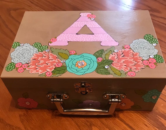 Childrens Craft Box custom | Etsy