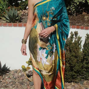 Sensational Silky Coverup Womens Coverups Beach Coverup Resort Wear ...