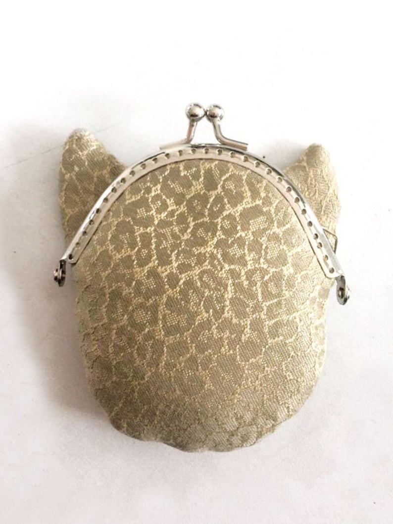 Pig Purse Pig Coin Purse Purse Felt Piggy Metal Frame | Etsy