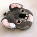 Koala Purse, Koala Coin Purse, Purse, Felt Koala Metal Frame Kisslock ...