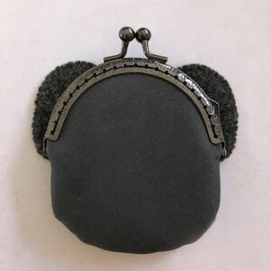 Koala Purse, Koala Coin Purse, Purse, Felt Koala Metal Frame Kisslock ...