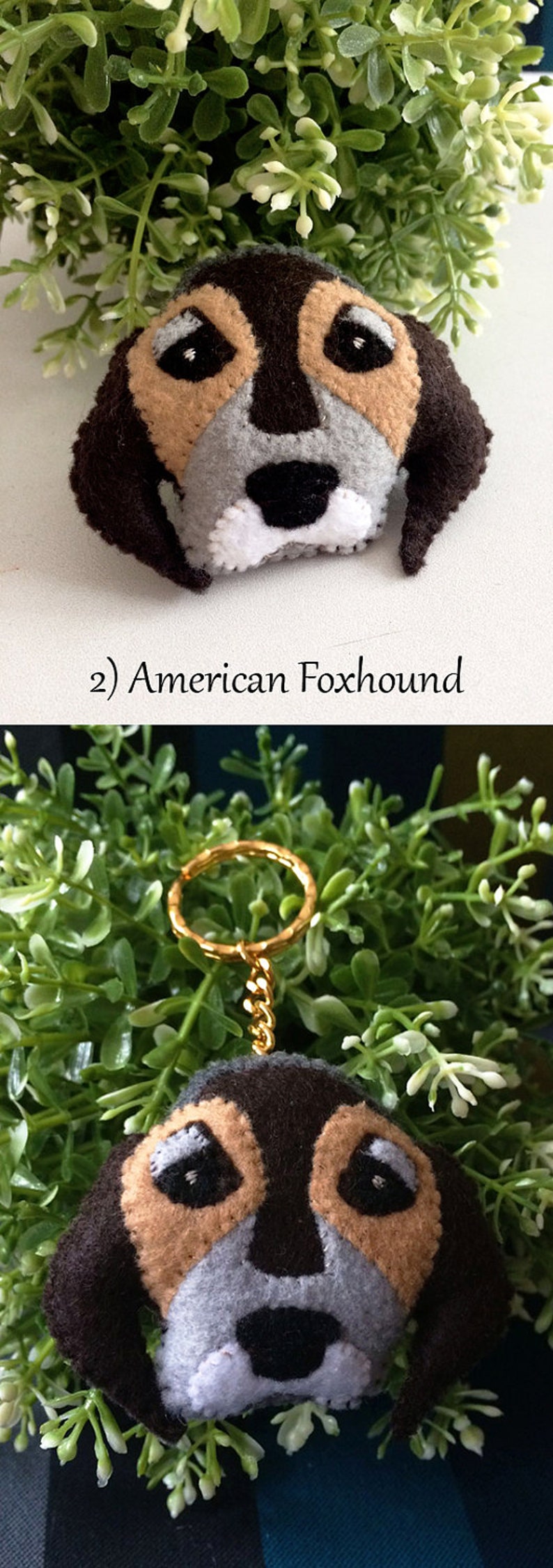 Felt Dog Decoration Brooch Pin Key Chain. Westie American - Etsy