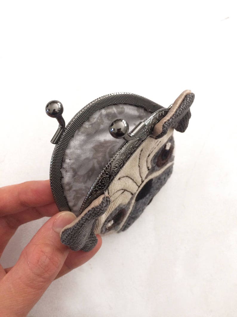 Pug Purse, Pug Dog Coin Purse, Pug Dog Purse, Felt Pug Metal Frame ...