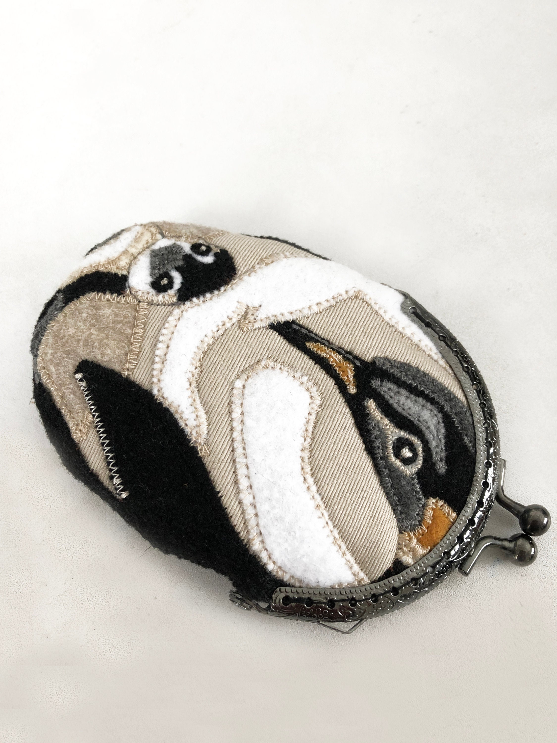 Penguin Purse Penguin Coin Purse Bird Purse Felt Penguin | Etsy