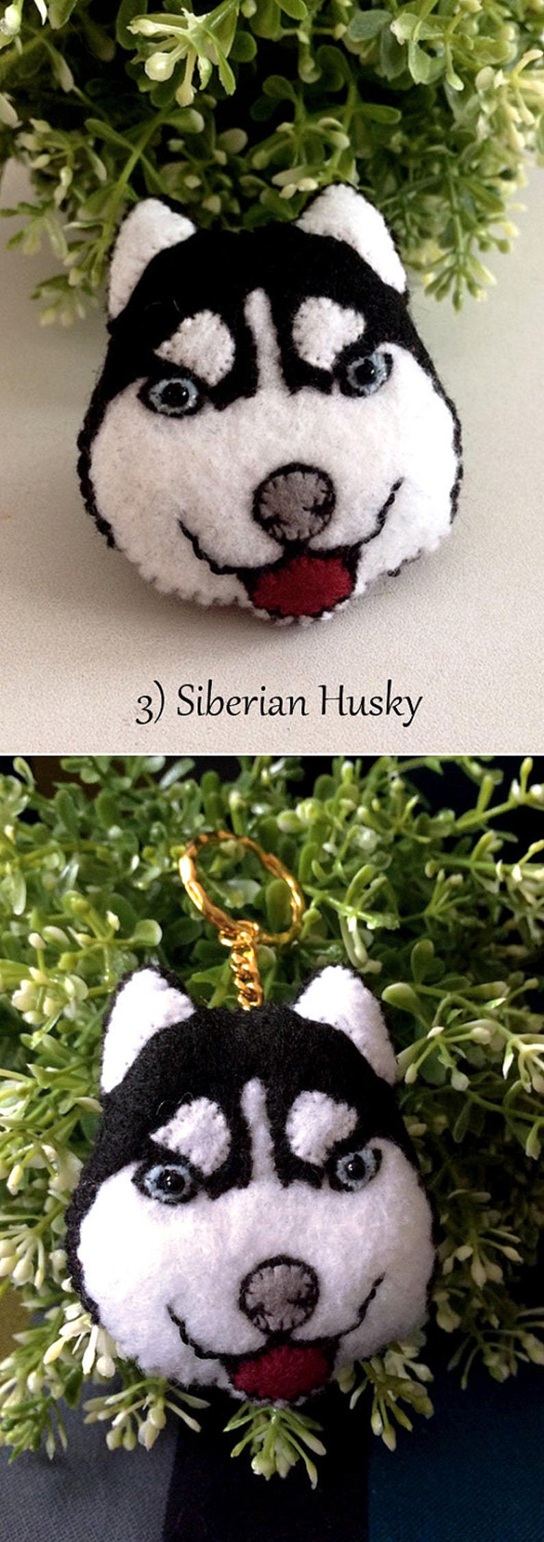 Felt Dog Decoration Brooch Pin Key Chain. Westie American - Etsy