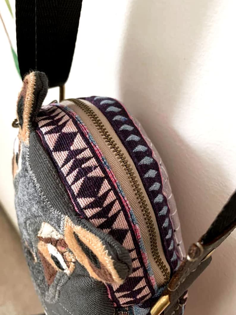 Ballet Hippo Bag Felt Patchwork Hippol Bag Hippopotamus - Etsy Canada