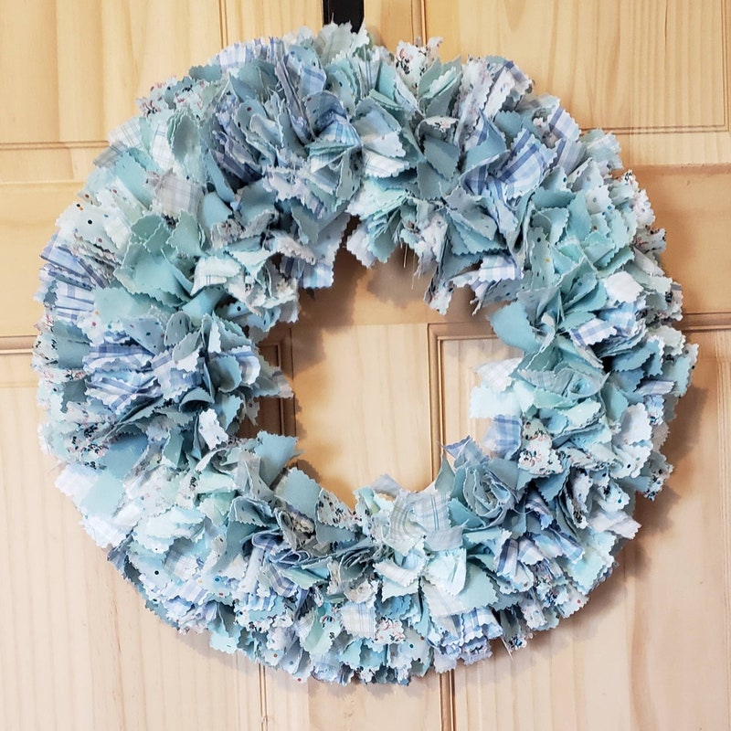 Fabric Wreath - Etsy