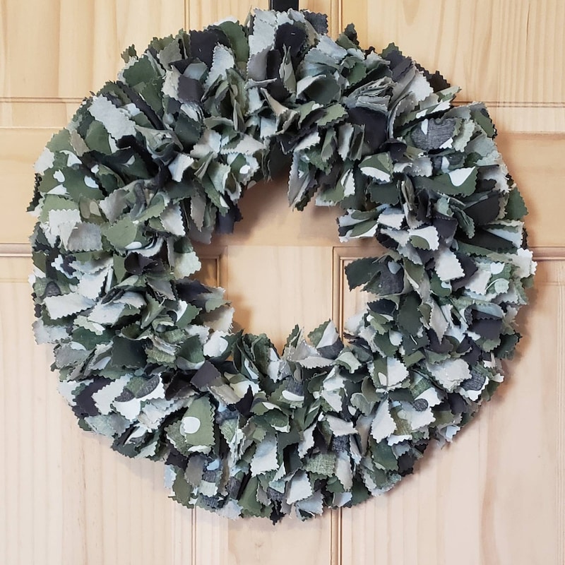 Camo Wreath - Etsy