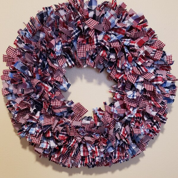 Rag Wreaths - Etsy