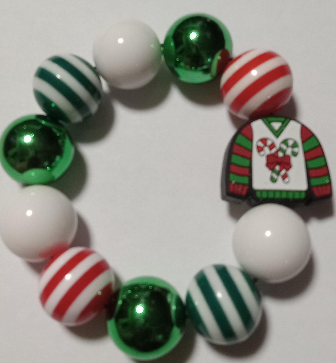 Ugly Sweater Christmas Bracelet - Etsy
