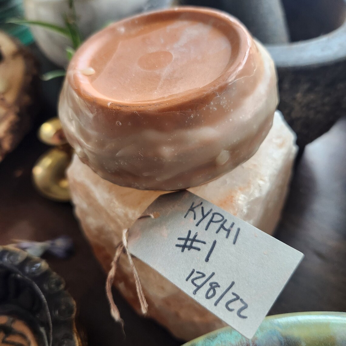 KYPHI Handmade Ancient Egyptian Temple and Altar Incense 2g, 7g, 10g ...