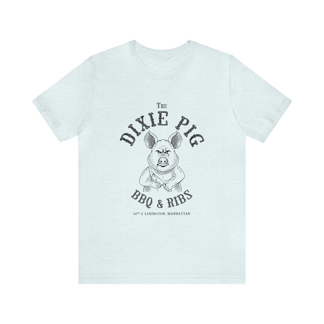 DARK TOWER - the Dixie Pig Logo Vintage-feel Unisex Jersey Tee - Etsy