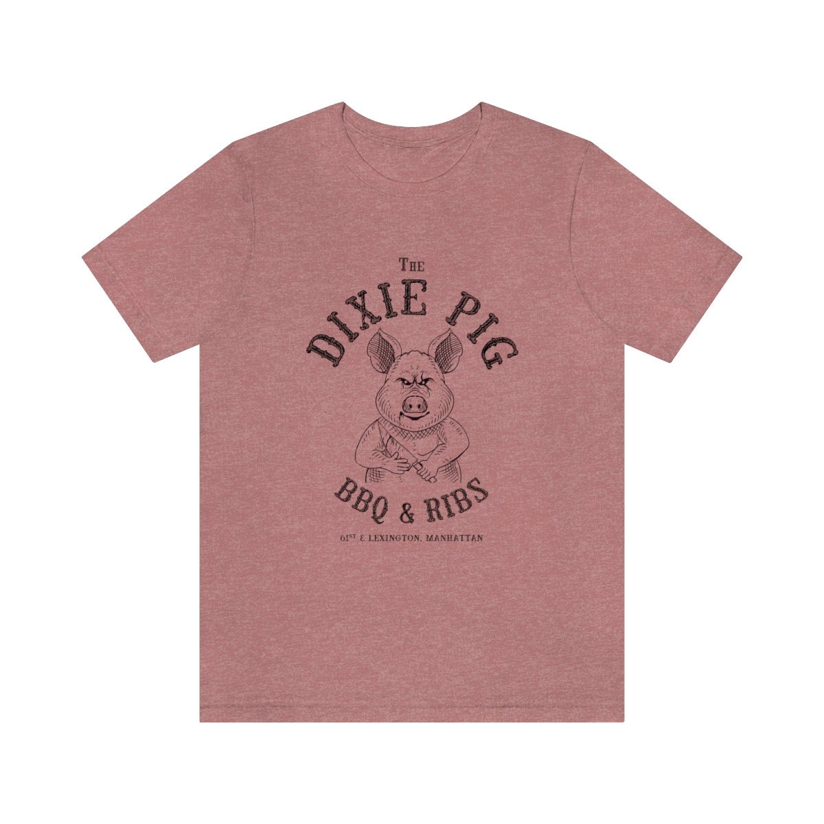 DARK TOWER the Dixie Pig Logo Vintage-feel Unisex Jersey Tee - Etsy