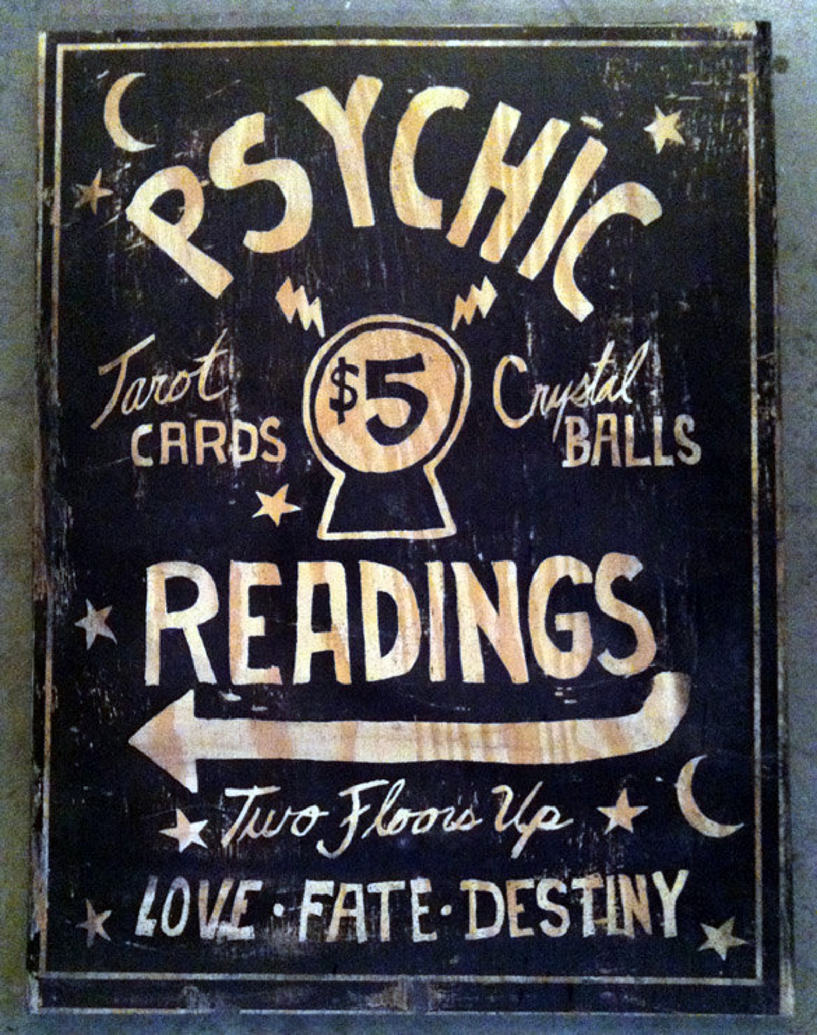 Psychic Readings Wood Sign - Etsy