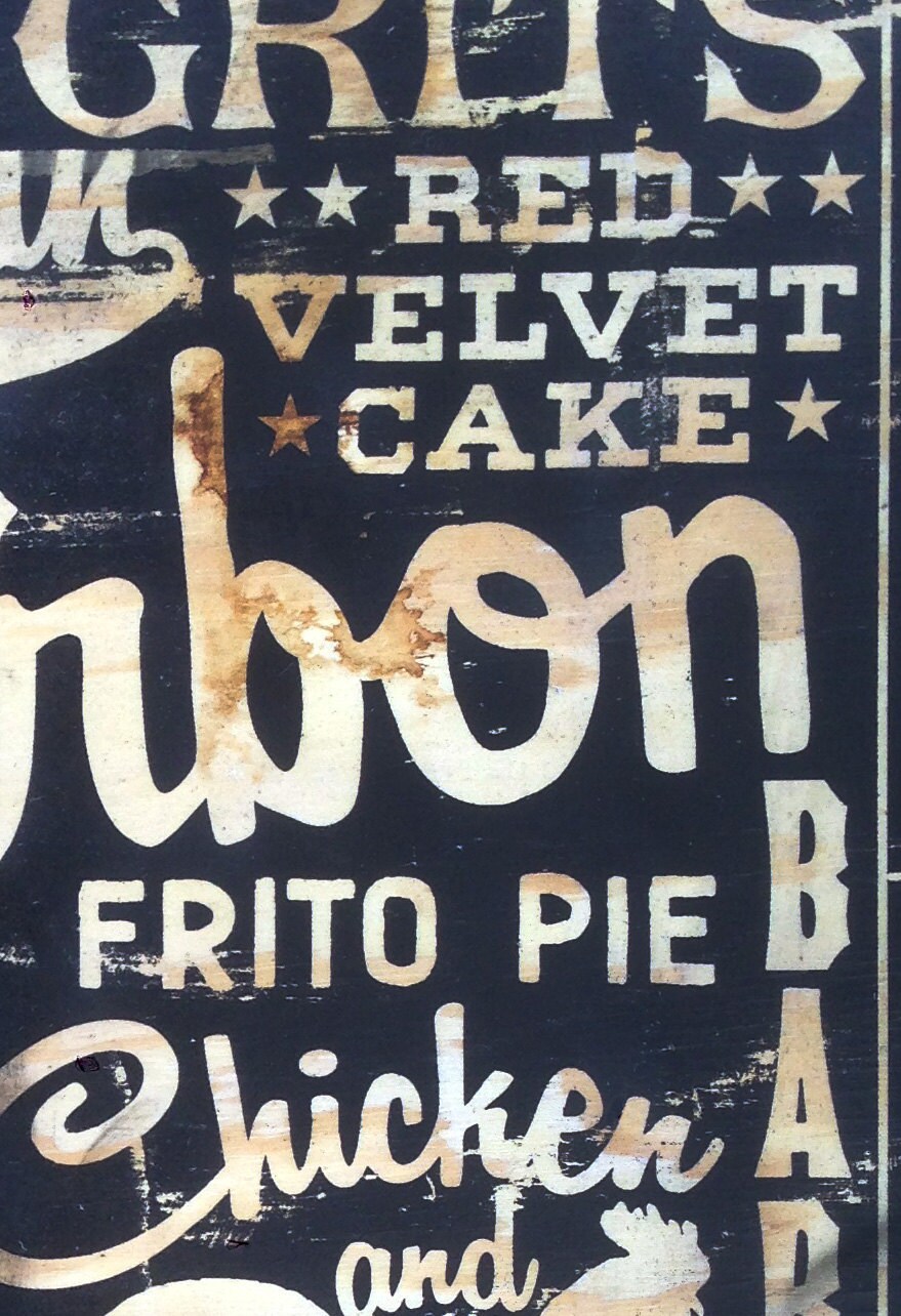 Southern Foods 18"x24" Wood Sign - Etsy