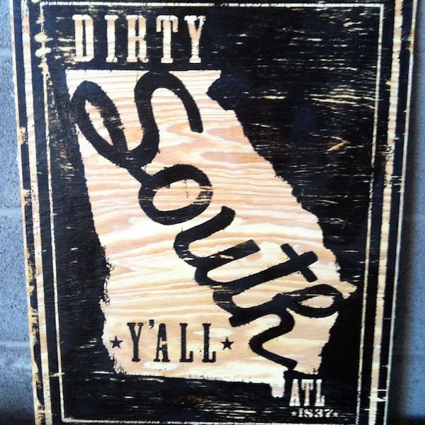 Vintage Wood Sign - Etsy