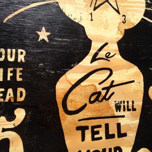 PSYCHIC CAT Sign - Etsy