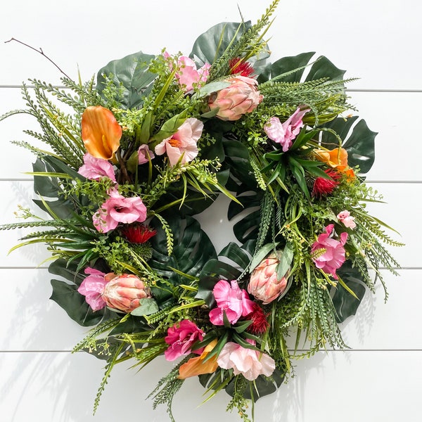 Hawaii Wreath - Etsy