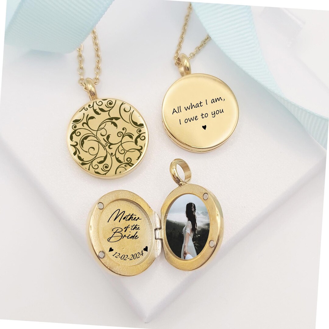 Wedding Locket for Mother of the Bride and Mother of the Groom ...