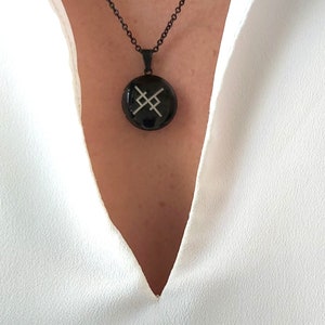 Viking Eternal Love Symbol Locket With Picture for Couples - Etsy Canada