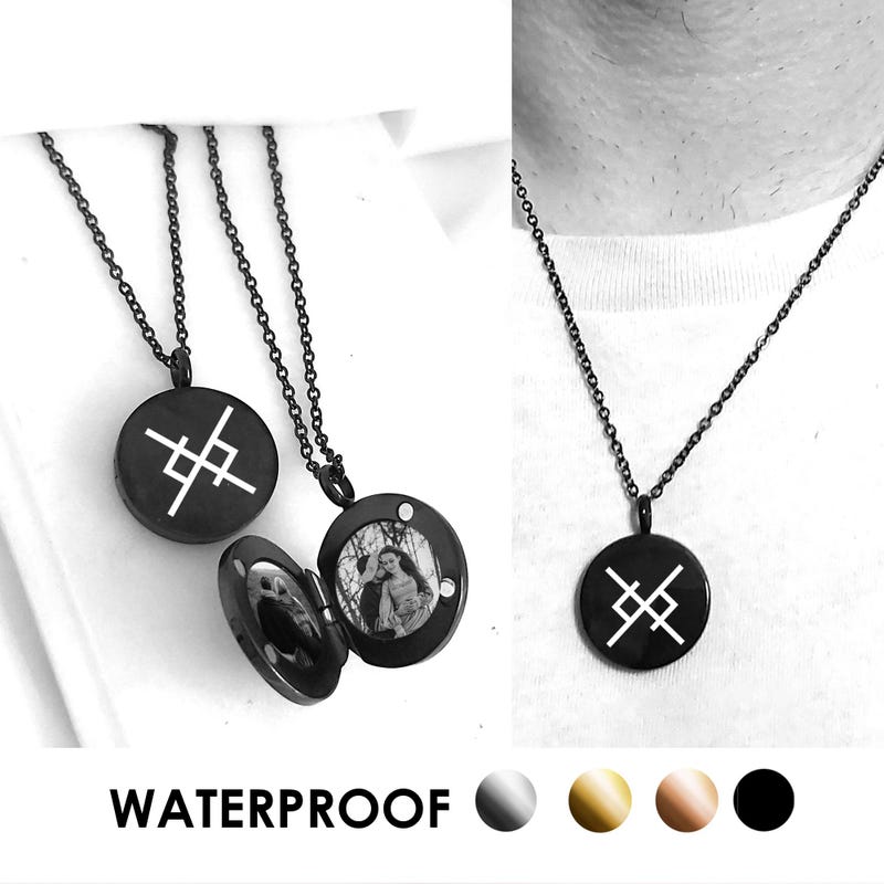 Photo Locket Pagan - Etsy