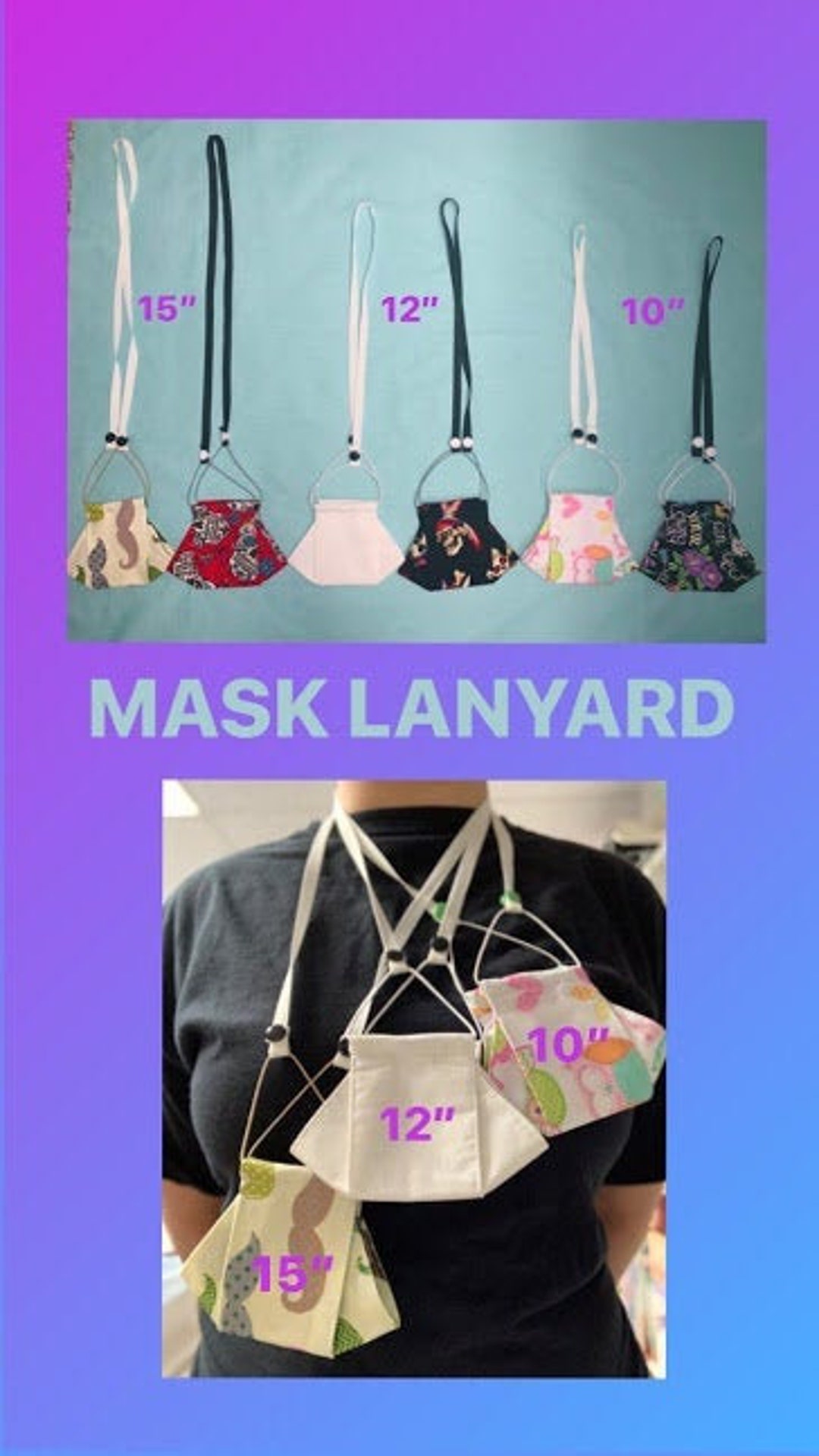 Face Mask Lanyard,face Mask Holder Strap,face Mask Strap,face Mask ...