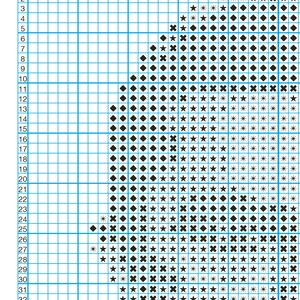 Dracula Vampire Cross-stitch Pattern - Instant Download PDF - Etsy