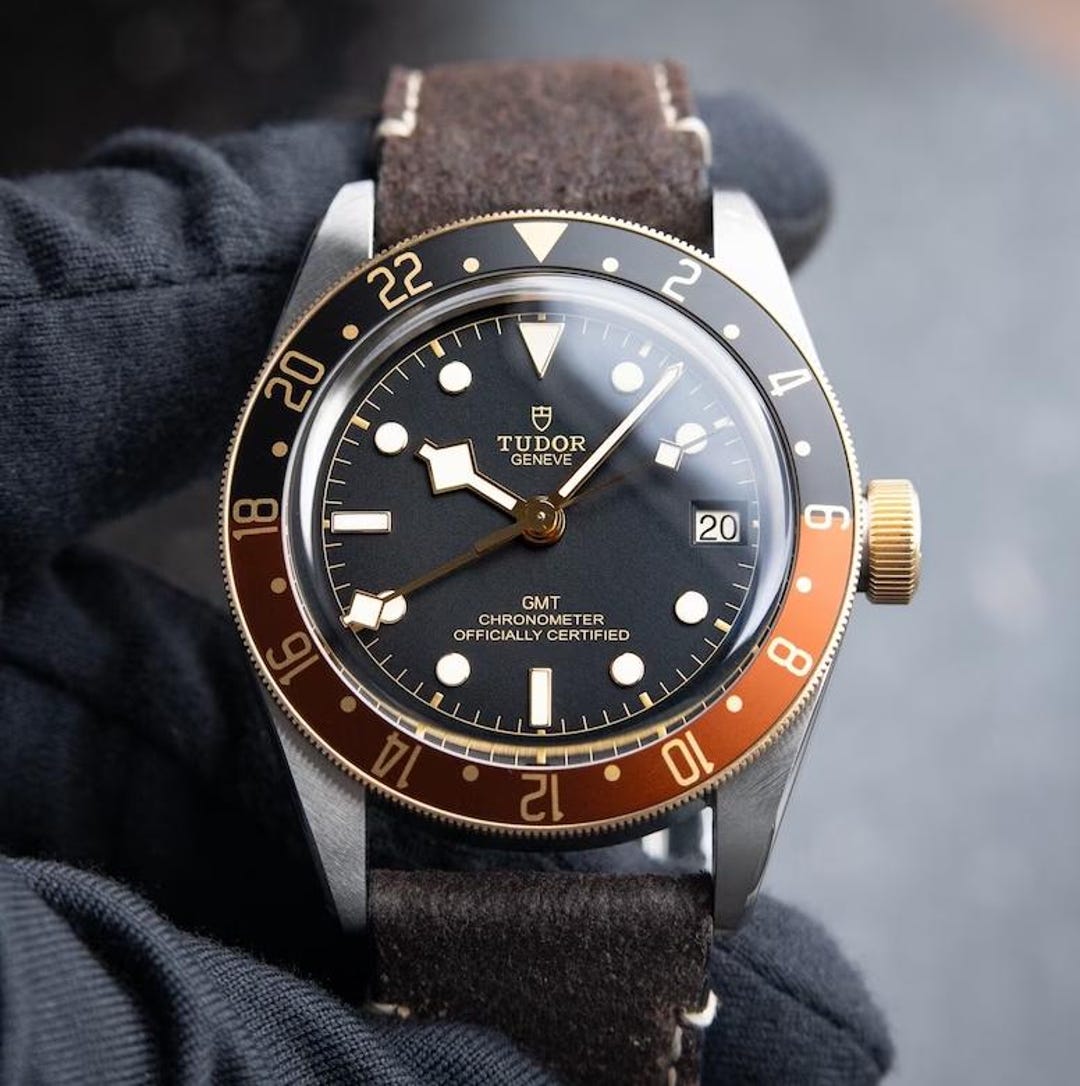 Tudor Black Bay Two Tone Stainless Steel 79833MN, M79833MN-0003 Men’s ...