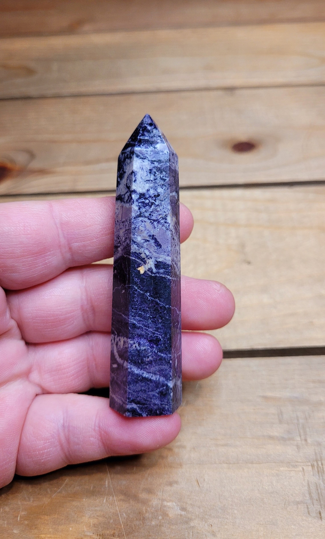 1.85oz Fluorite Root Tower, Crystal, Beautiful Tower, Fluorite Root - Etsy