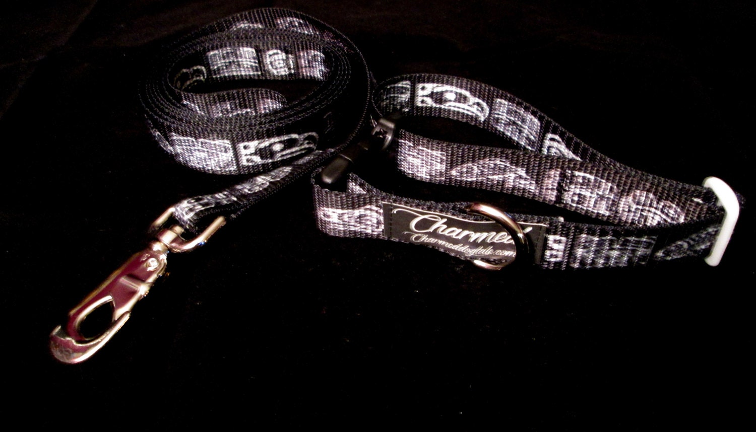 1 Northwest Totem Dog Collar w/ 6-1/2ft. Leash, Dog Combo, Pet Collar ...