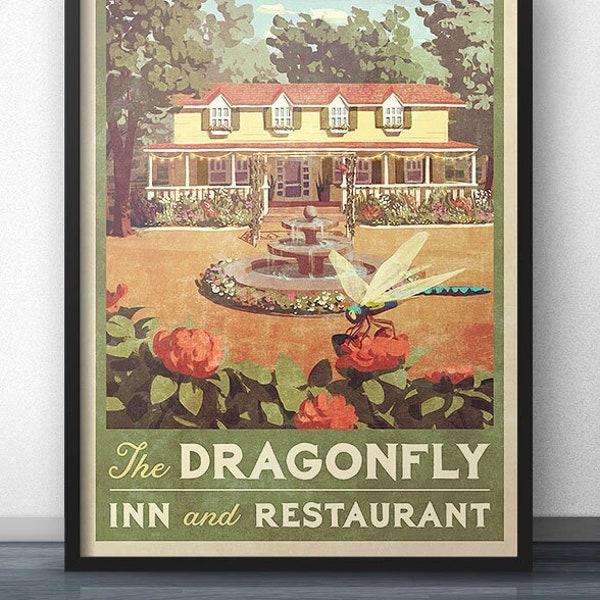 The Green Dragon Inn - Etsy