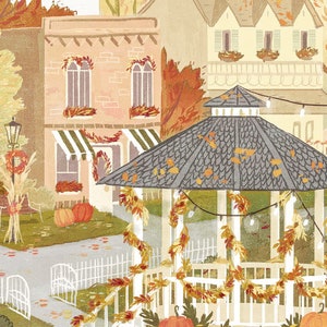 Stars Hollow "autumn Festival" Travel Poster - Etsy