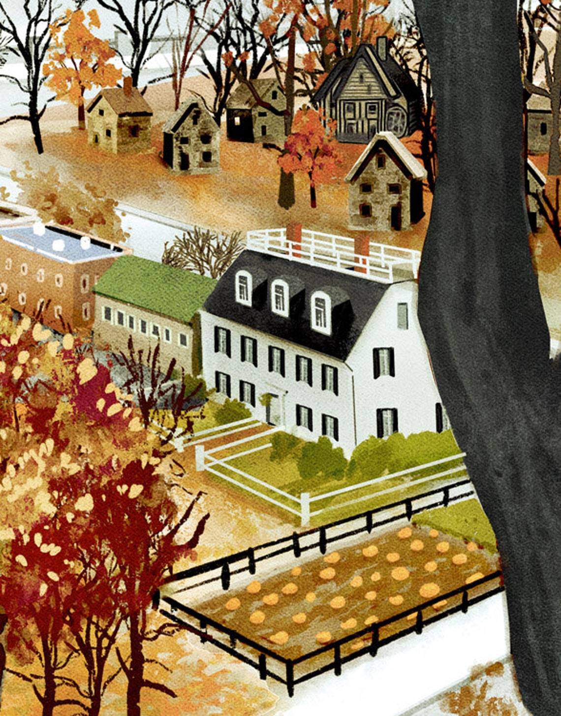 Salem Massachusetts Travel Poster - Etsy