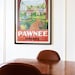 Pawnee Indiana Travel Poster - Parks and Rec Department - Etsy