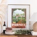 Pawnee Indiana Travel Poster - Parks and Rec Department - Etsy