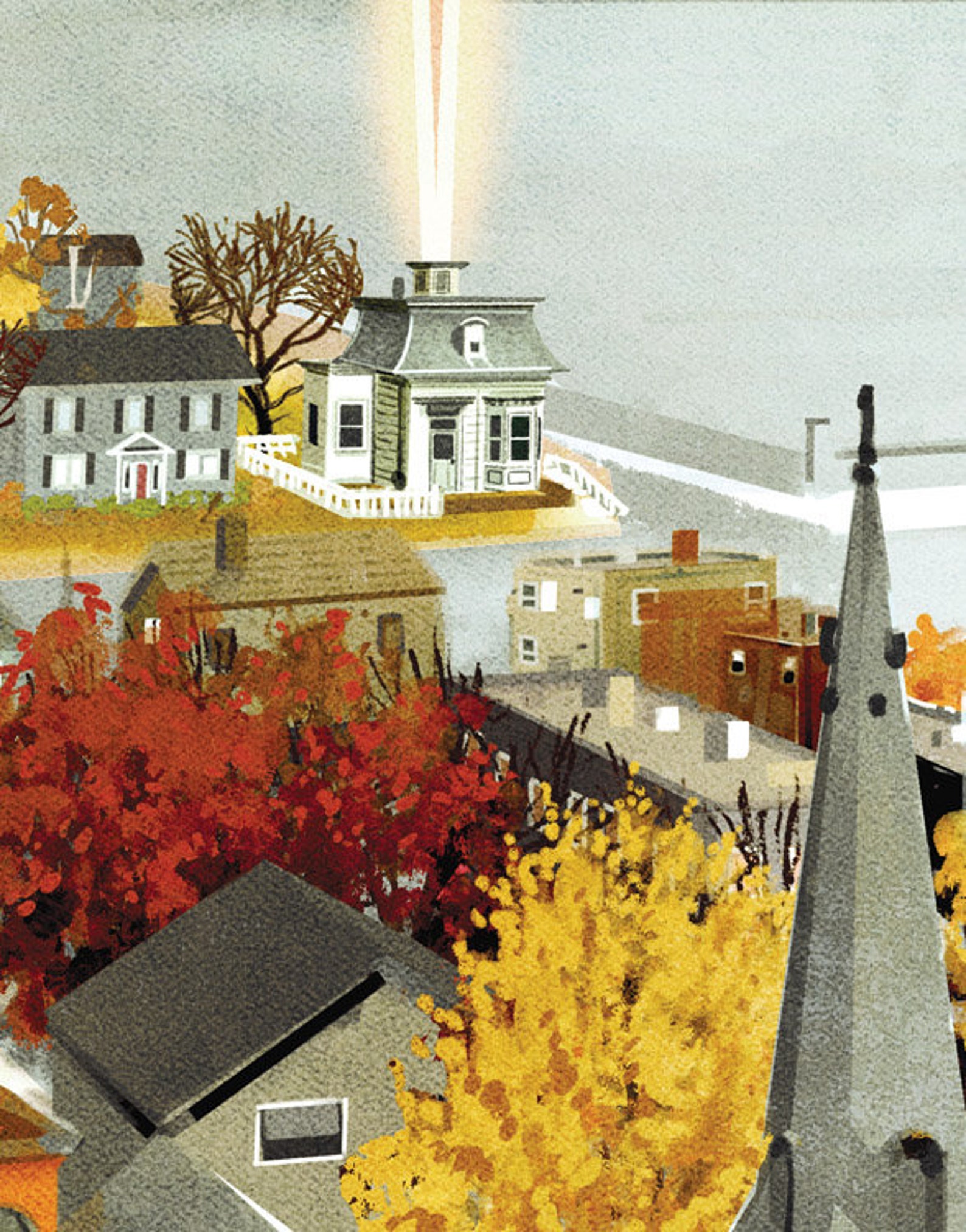 Salem Massachusetts Travel Poster - Etsy