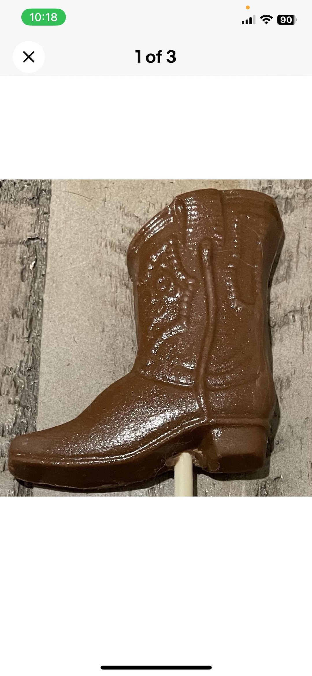 12 (one Dozen) Cowboy Boot Country Western Birthday Wedding Chocolate ...