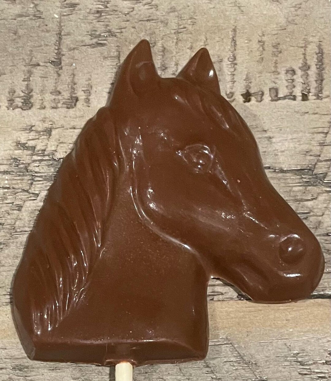 12 (one Dozen) Horse Equestrian Chocolate Lollipop Favor - Etsy