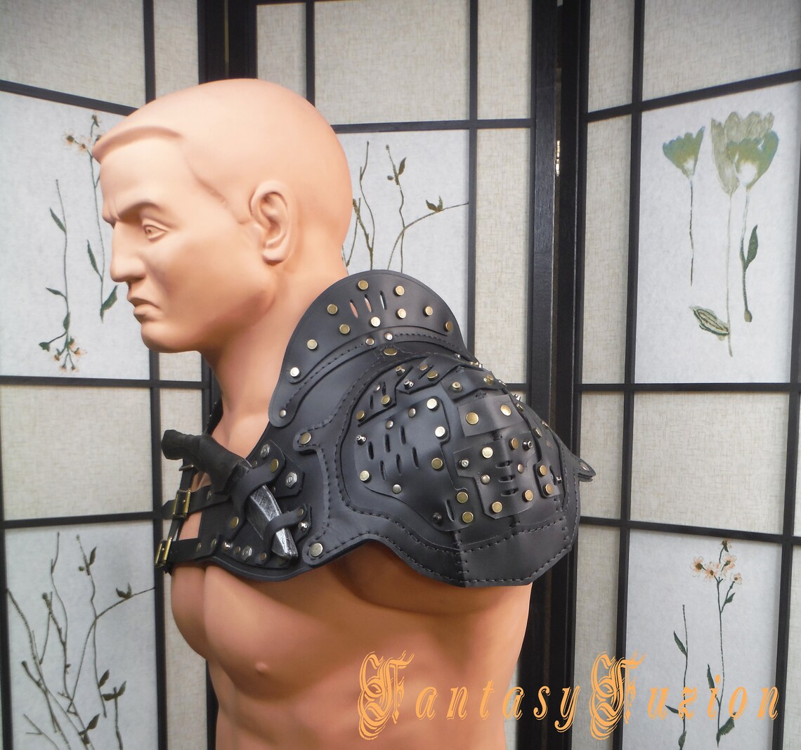 ONLY 1 AVAILABLE // Steampunk Armor // Shoulder Guard // Futurist ...