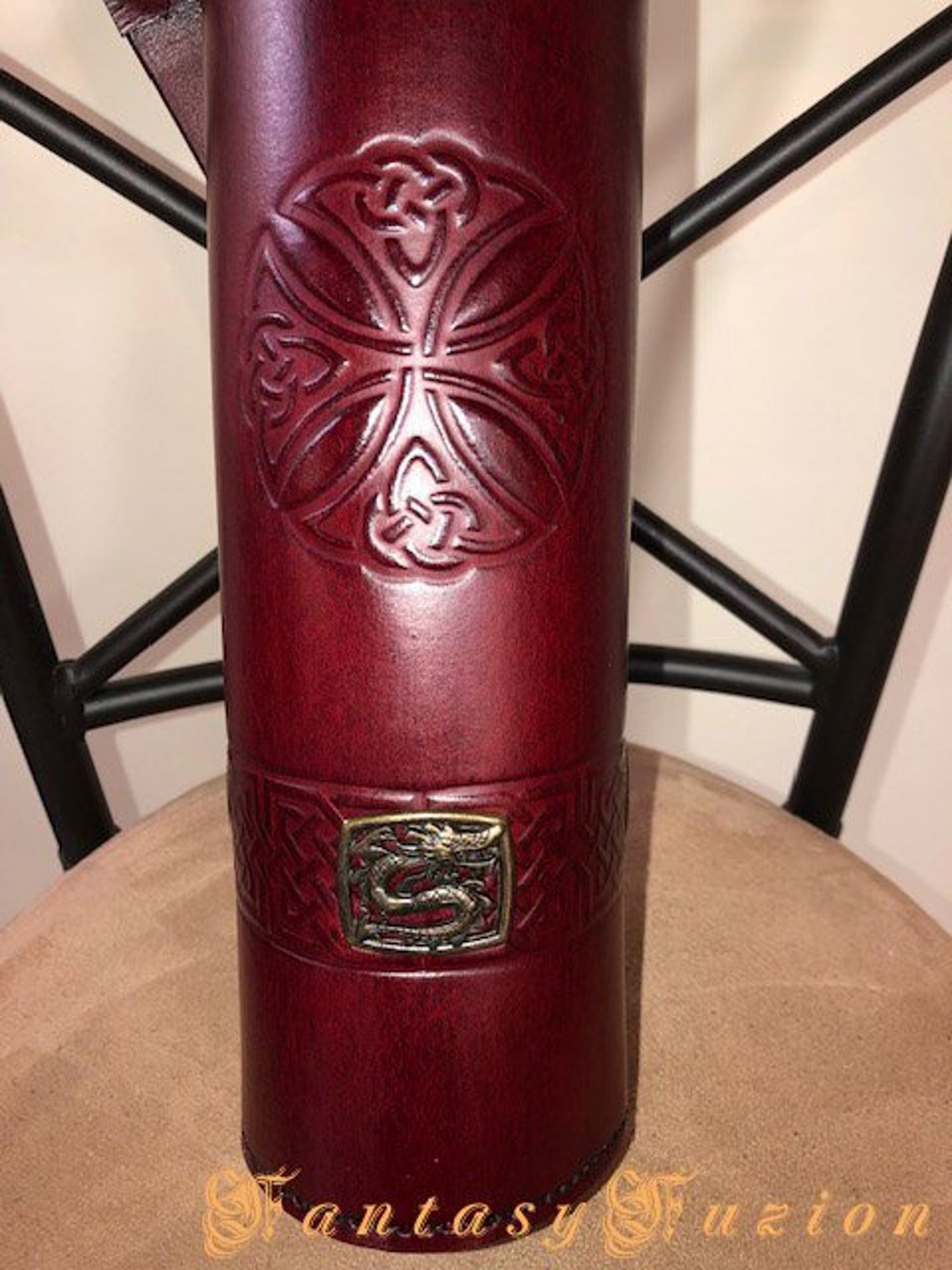 Leather Map Tube // Medieval Adventurer Hunter Map Pouch // - Etsy Canada