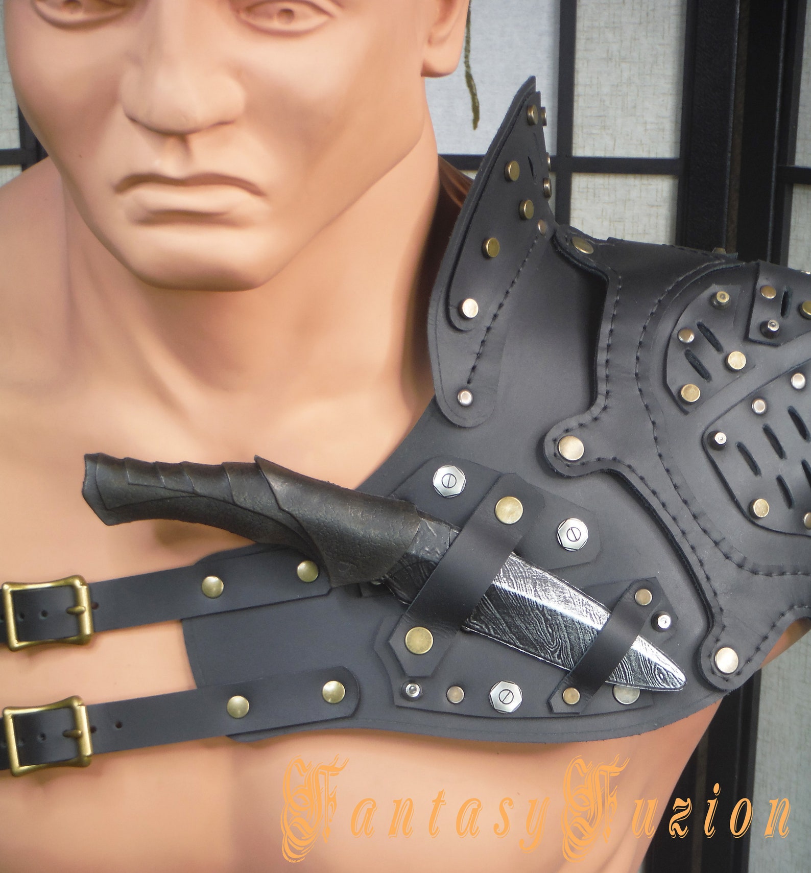 ONLY 1 AVAILABLE // Steampunk Armor // Shoulder Guard // Futurist ...