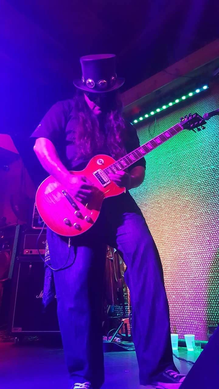 Top Hat // Slash Style Hat // Rocker Black Leather Hat // - Etsy Canada